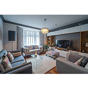 Xoten Tabletop Fire Pit, Terrazzo, Indoor & Outdoor Fire Pit Bowl, Ethanol Fire Pit, Small Balcony Table Top Fire Bowl, Patio Firepit, Mini Fireplace, Tabletop Fireplace