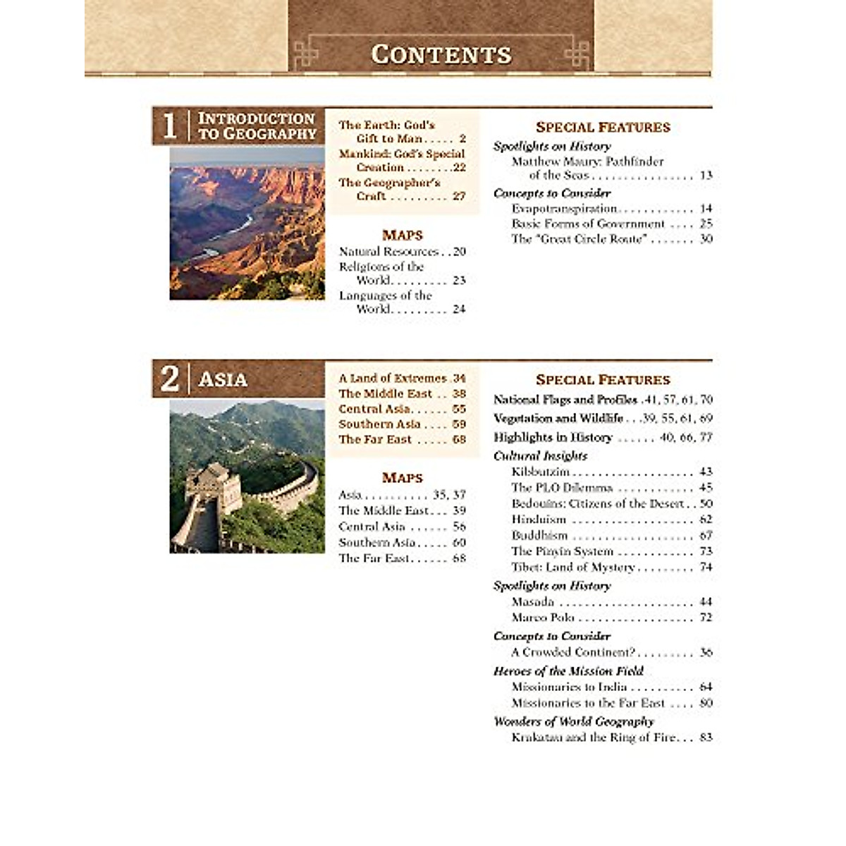 World Geography in Christian Perspective - Abeka Highschool Geography and Culture Studies