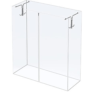 Cover and Tube Bracket for SimpleHouseware Z-Base Garment Rack (Garment Rack NOT Included)