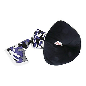 SEACLOUD Golf Blade Putter Cover Head Camouflage Pattern Headcover Protection with Magnetic Closure Headcovers Purple