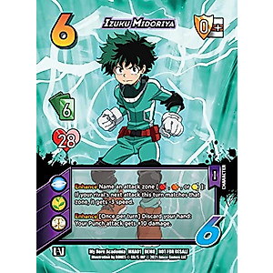 My Hero Academia Collectible Card Game Izuku Midoriya vs. Katsuki Two Player Rival Decks | Trading Card Game for Adults and Teens | Ages 14+ | 2 Players | Avg. Playtime 45+ Mins | Made by Jasco Games