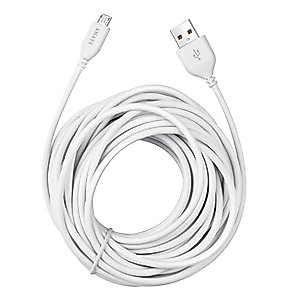 Smays Charger Cable Replacement for Motorola, Owlet, Infant Optics Baby Monitor - Micro USB Charging Cord 13 ft