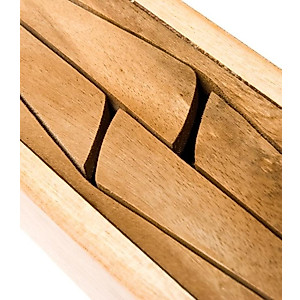 Mahogany Wood Tongue Drum Slit Tongue Log Drum With Mallets 4 Notes, PROFESSIONAL SOUND/QUALITY - JIVE BRAND