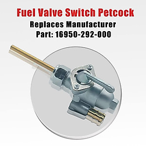 Aniro Moto Fuel Valve Petcock Replace for Honda CL175 CB350 CL350 SL350 CB360 CL360 CB450 CL450