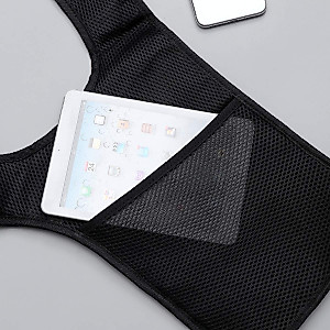 FENICAL Anti- Hidden Underarm Shoulder Wallet Bag Portable Travel Holder Phone Bag for Women Men Unisex (Left Shoulder)