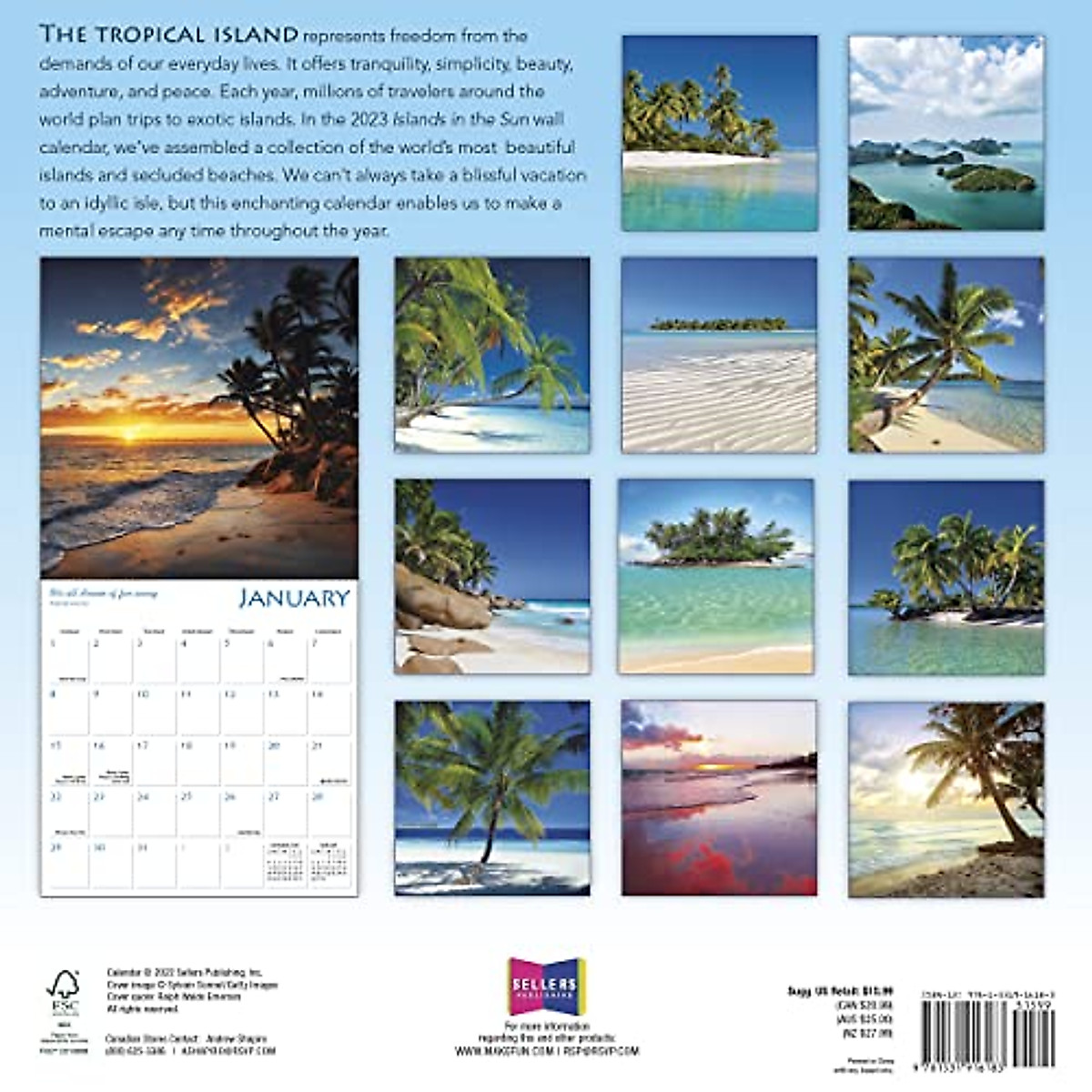 Islands in the Sun 2023 16-Month
