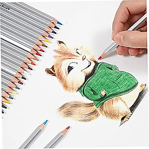 Healvian 1 Set 48 Highlighter Pencil Blending Pencil Writing Pencils Artist Pencils Blending Pencils Oily Pencils Art Pencils Coloring Pencils Mix Tin Box Pencils Colored Pencil Set