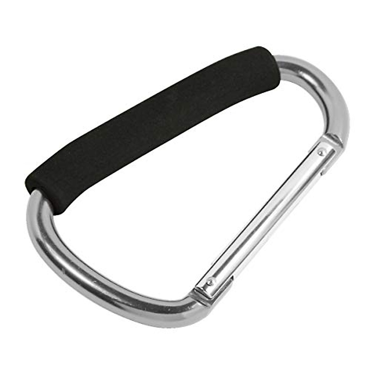 SE Assorted Color Jumbo Aluminum Carabiners (12 PC.) - 1297A-12