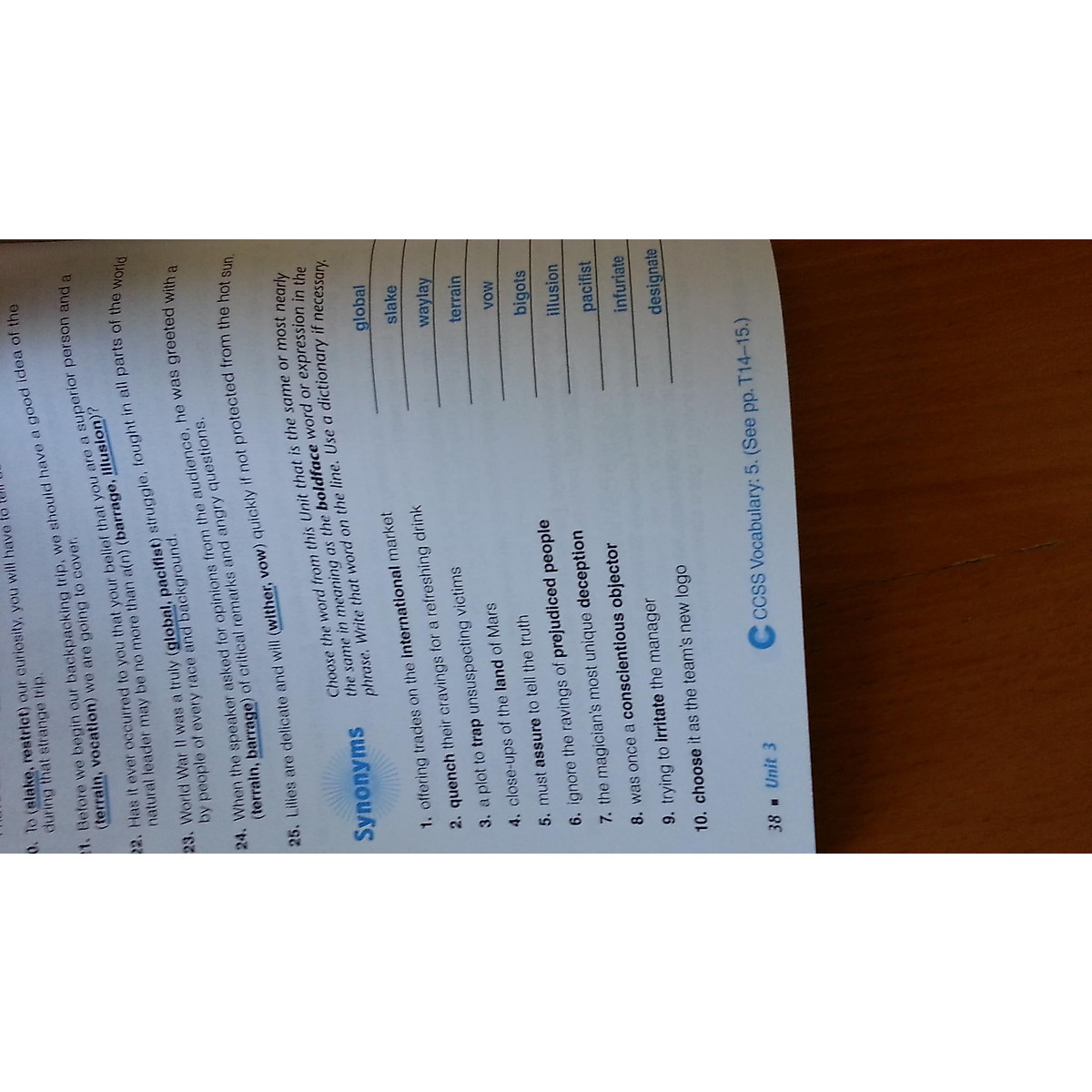 Vocabulary Workshop Common Core Enriched Edition Level A (Grade 6): Teacher Edition