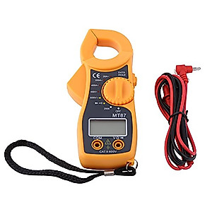 Akozon Multimeter Digital Clamp Multimeter AC DC Voltmeter Ammeter Ohmmeter Volt Tester LCD Meter