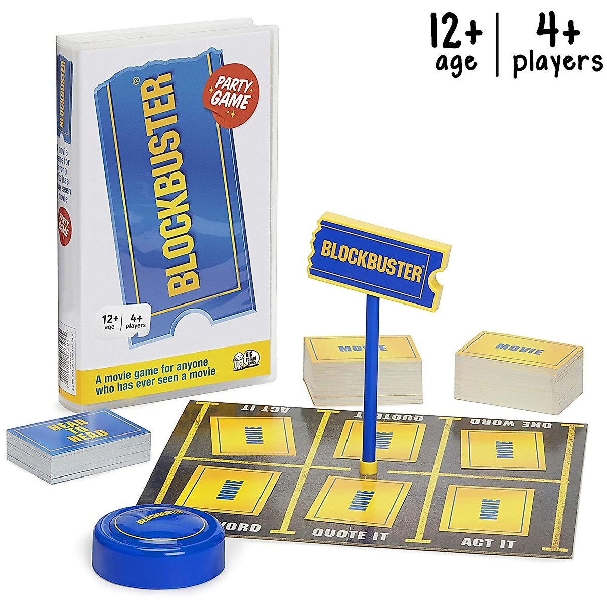Big Potato The Blockbuster Game: A Movie Party Game for The Whole Family