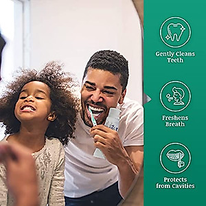 Sprinjene Toothpaste Sensitive Teeth & Gum with Fluoride Cavity Protection Natural Non Toxic SLS Free Toothpaste for Fresh Breath Dry Mouth, Preservative Free, Black Seed Oil & Zinc 2 Pack (Original)