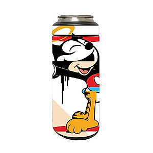 MightySkins Skin Compatible with YETI Rambler 12 OZ Colster Slim Can - Character Swap | Protective, Durable, and Unique Vinyl Decal wrap Cover | Easy to Apply and Change Styles | Made in The USA