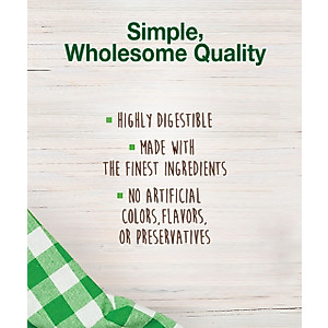 Nylabone Healthy Edibles Natural Dog Chews Long Lasting Ham, Bacon, & Venison Flavor Treats for Dogs, Medium (5 Count)