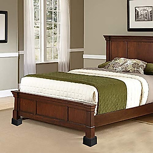 Joyclub Bed Risers 3 Inch Heavy Duty Stackable Furniture Risers for Sofa Table Couch Lift Height of 3 or 6 Inches (4 Pack Black)