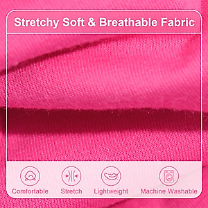 Dog Dresses for Small Dogs Girl, Cute Dog Clothes I Love My Mom/Dad Pink Dog Dress Breathable Pet Spring Summer Clothes Puppy Cat Outfits for Valentines Day