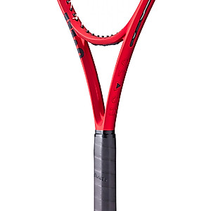 Wilson Clash 100 V2 Unstrung Performance Tennis Racket - Grip Size 3 - 4 3/8"