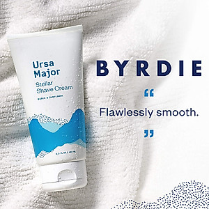 Ursa Major Natural Shave Cream | Non-irritating, Vegan and Cruelty-Free | Formulated for Men and Women | 5.3 ounces