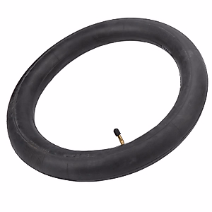 RiToEasysports Bike Inner Tube, 16x3.0 inch Replacement Rubber Inner Tube with Bent Angle Valve for Electric