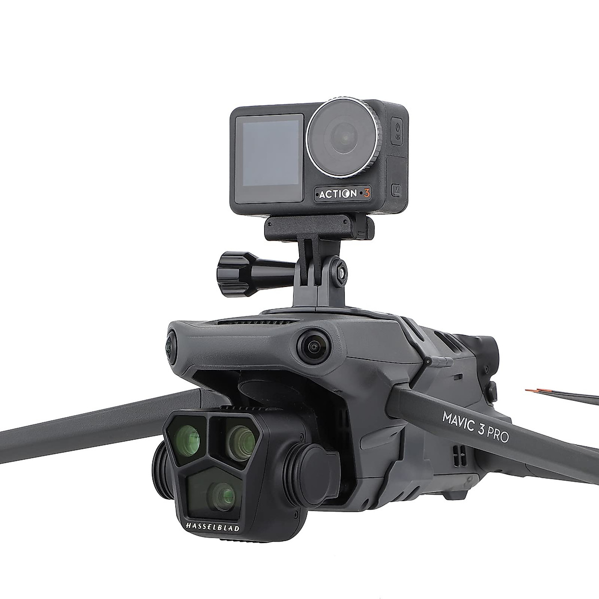 Levigo RC Drone Camera Multifunctional Clamp Mount Extended Adapter Bracket Compatible With DJI Mavic 3 Pro/Mavic 3 Classic/Mavic 3