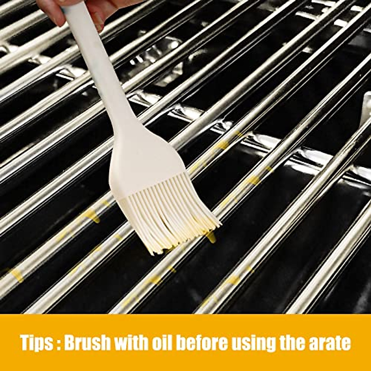 Hisencn Cooking Grate Replacement Parts for Masterbuilt Electric Smoker 30 Inch, 14.6" x 12.2", Stainless Steel Grids Masterbuilt MB20071117 Smoker grates Replacement, 3 Pack