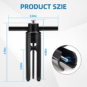 YIBEICO 104421-U Cartridge Removal Tool, Cartridge Extraction Tool Compatible with Moen 1200, 1222, & 1225 Single Handle Cartridges, Shower Plumbing Tool for Moen Posi-Temp Valve