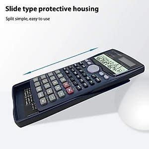 CTIFREE Scientific Calculator FX-991MS College Middle School Mathematics 401 Function Calculadora Cientifica Dual Power Scientific Calculator