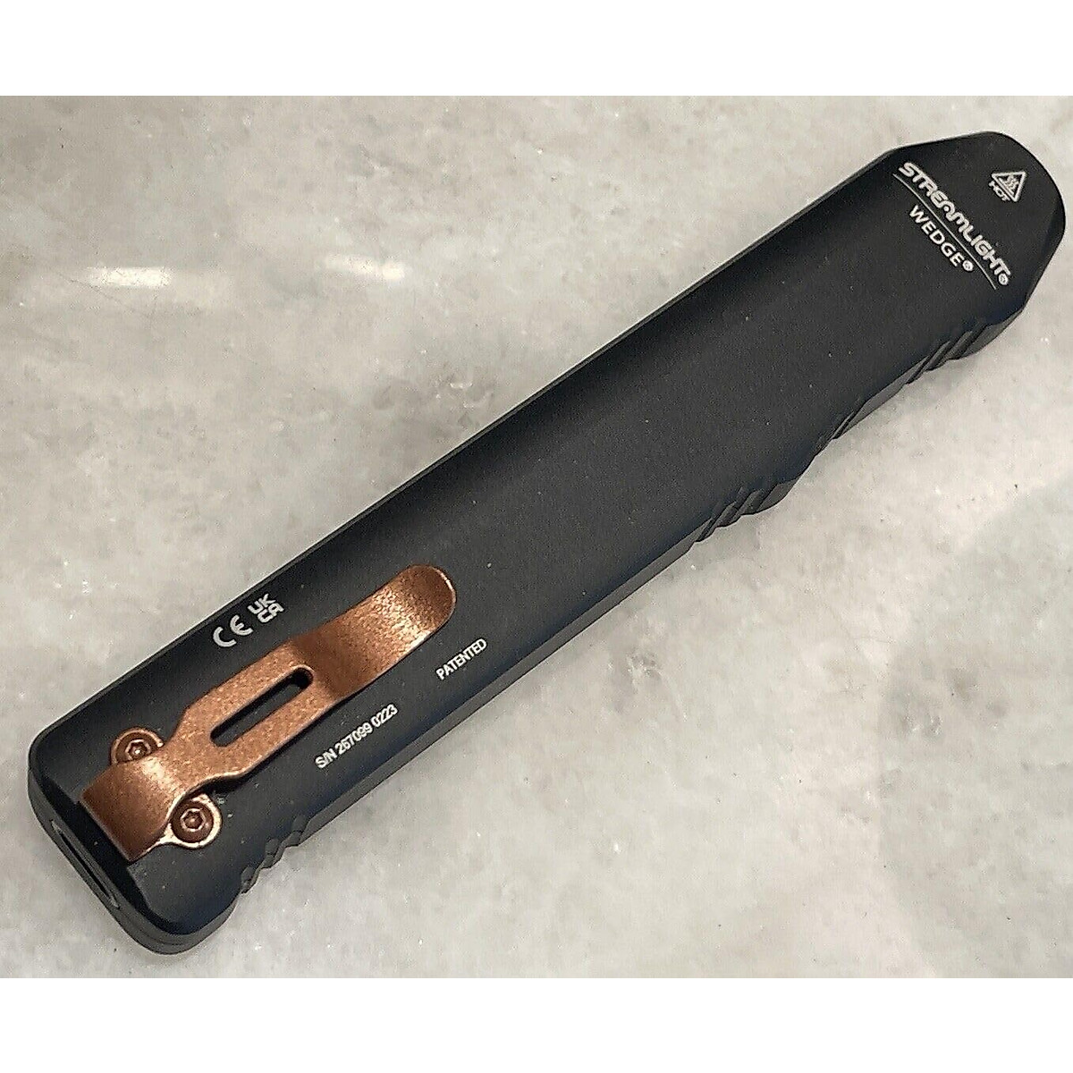 Copper Pocket Clip & Torx Screws For Streamlight Wedge 88810 88811 Flashlight