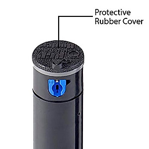 3 Pack Hunter 269400 Protective Rubber Cap for PGP Rotor, Sprinkler Cap Replacement Rubber Top for PGP Series, Hunter Sprinkler Head Cap, Hunter Rubber Replacement Cap with Included LED Keychain Light