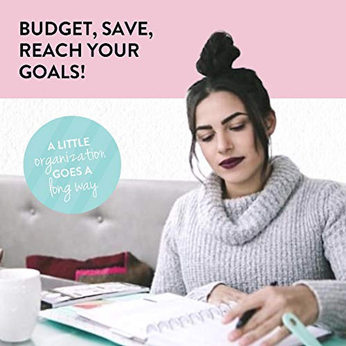 me & my BIG ideas Budget Extension Pack - The Happy Planner Scrapbooking Supplies - 6 Month Expense Tracker - Bill Pay Checklists & Budget Sheets - Stickers & Dividers for Budgeting - Classic Size