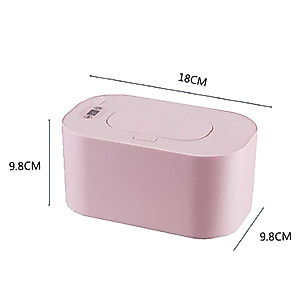 NEWCOMDIGI Wipe Warmer Baby Wet Can be Used in Vehicle and Home, Baby Wipe Warmer with Precise Temperature Control, New Upgrade Faster Heating, Baby Must Have Items Baby Stuff