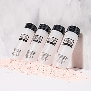 Erno Laszlo Vitality Treatment Mask, Pink Face Mask Peel, Hydrate and Illuminate, Mineral Powder Blend with Serum Lotion, 4 Pack of Masks (1.25 Fl Oz Each)