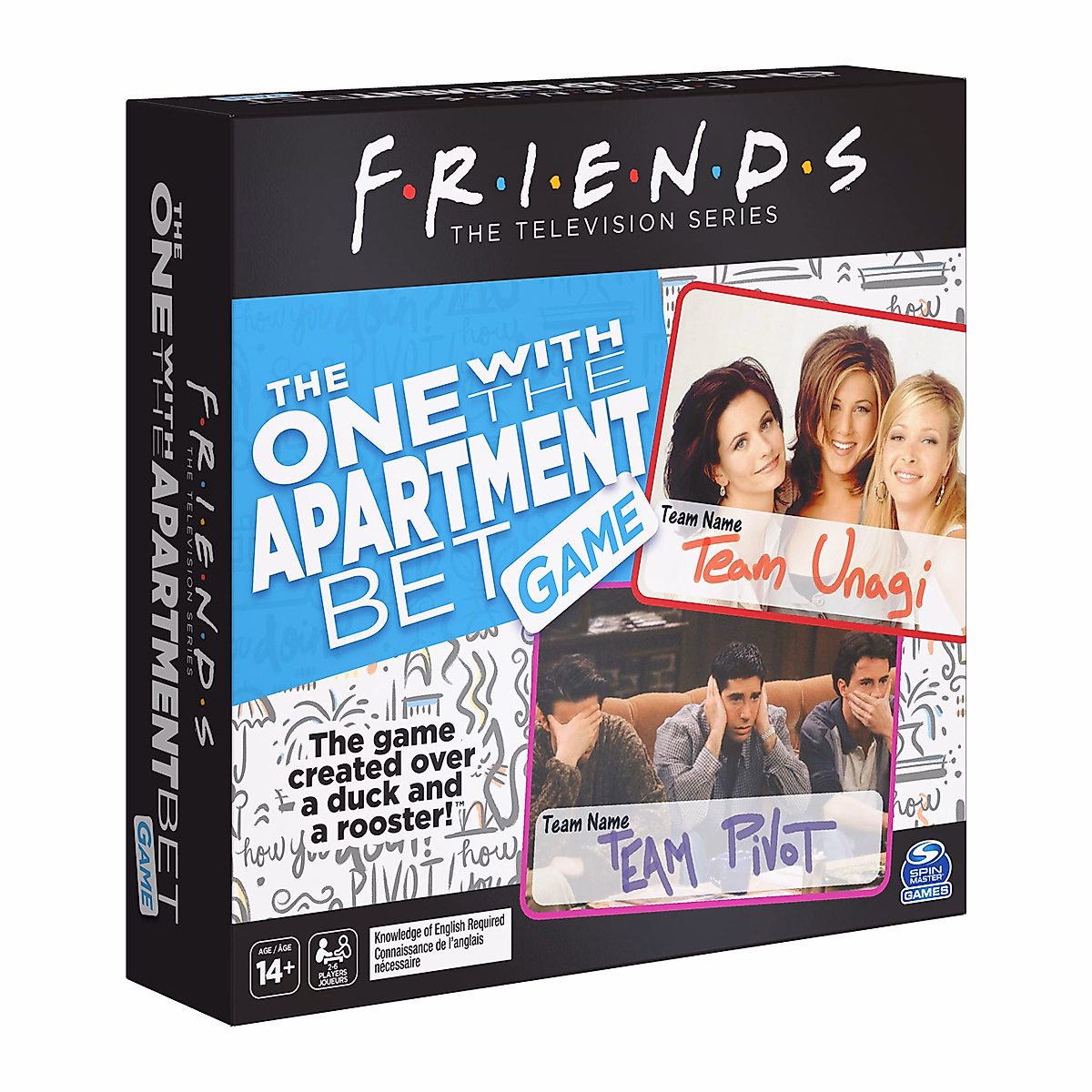 Friends The One with The Apartment Bet Game