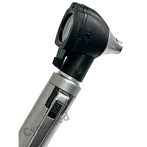 Cynamed Otoscope - Ear Scope with Light, Ear Infection Detector, Pocket Size (Black)