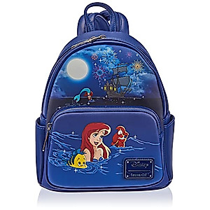 Loungefly Disney The Little Mermaid Ariel Womens Double Strap Shoulder Bag Purse
