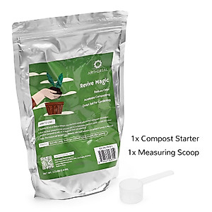 Airthereal Revive Magic Fertilizer Compost Starter, Easy Plant Care Compost Accelerator for Kitchen Composter - Compost Food Waste Quickly and Easily with Low Odor