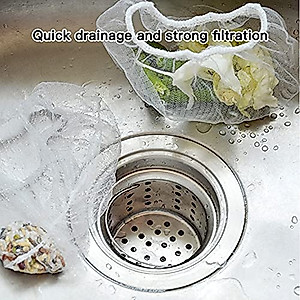 TiStm Stainless Steel Bathtub Hair Catcher Stopper Shower Drain Hole Filter Trap Metal Sink Strainer Kitchen Sink Waste Hole Filter Sinks