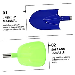 Happyyami 3 Sets Playing Snowball Backyard Beach Play Removal Trowel Maker Ice Practical Hand Cm Random Thrower Sand Tools Gardening Toys Toy Camping Portable Digging Cleaning