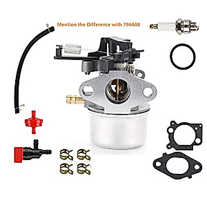For Craftsman Troy Bilt Briggs and Stratton 2700 3100PSI pressure washer carburetor,799154 593599 591137 595390 594287 799248 carb Carburetor for 590948 775EX Thermostat Choke Lawn Mower