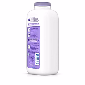 Johnson's Lavender Baby Powder with Naturally Derived Cornstarch, Hypoallergenic and Paraben Free, 15 oz