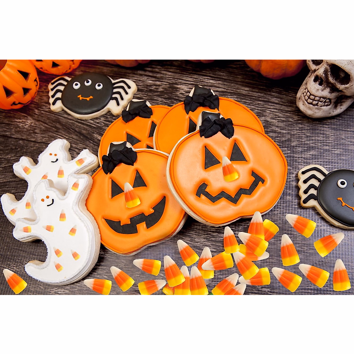 Fruidles Halloween Candy Corn Treats, Fun & Festive Holiday Snacking, Nut-Free, Dairy-Free (4oz Bag)