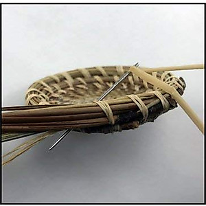 Traditional Craft Kits - Pine Needle - Basket Weaving Kit Set, Complete with Instructional Booklets and Basket Making Supplies