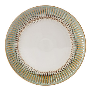 Pfaltzgraff Hensley Green 12 Piece Dinnerware Set, Service For 4