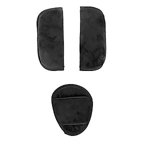 3 pc Cushion Shoulder Harness Pad Covers and Handlebar Covers Grips Slip On for JOOVY Joggers Baby Child Strollers and/or Car Seats Accessories Replacement Parts (3 pc Cushions Only)