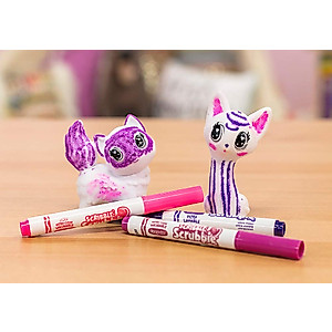 Crayola Scribble Scrubbie Pets, Cats, Kids Toys, Gift for Girls & Boys, Age 3, 4, 5, 6