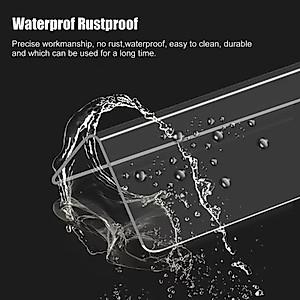 Clear Plastic Wall Corner Guards and Edge Protectors, 4 3 1.7cm Wide Self Adhesive Corner Shield Trim Strips for Home Kitchen Office, Waterproof ( Color : 1.7cm(0.6in) Width , Size : 125cm/49.2in )