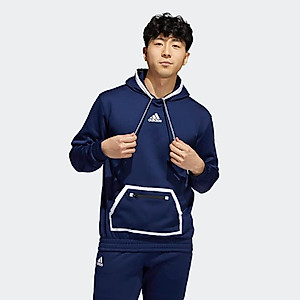 adidas Team Issue Pullover Hoodie Men's, Blue, Size XL
