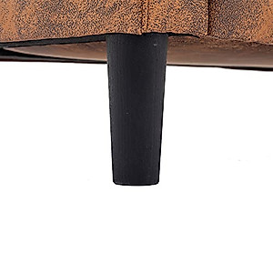 YUNLife&Home Sectional L-Shaped Sofa with Chaise,Reversible Couch Sleeper w/Pull Out Bed,Storage Space&Side Pockets,3-Seat Convertible Corner Sofá for Living Room/Apartment/Office