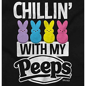 Brisco Brands Retro Chillin With My Peeps Candy Ringer Baby Romper Boys Girl