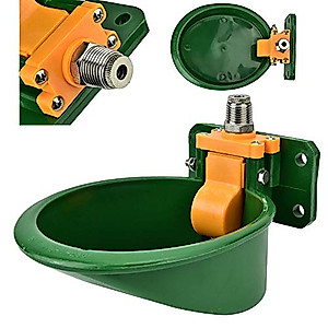 Sheep Water Bowl Automatic Pig Waterer Professional Livestock Drinking Cup Farm Drinking Water Supplies for Horses Goats Cows Sheep Dogs